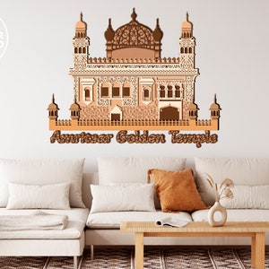 INDIAN TEMPLE Laser Cut Files Buildings Multilayer for Cricut or ...