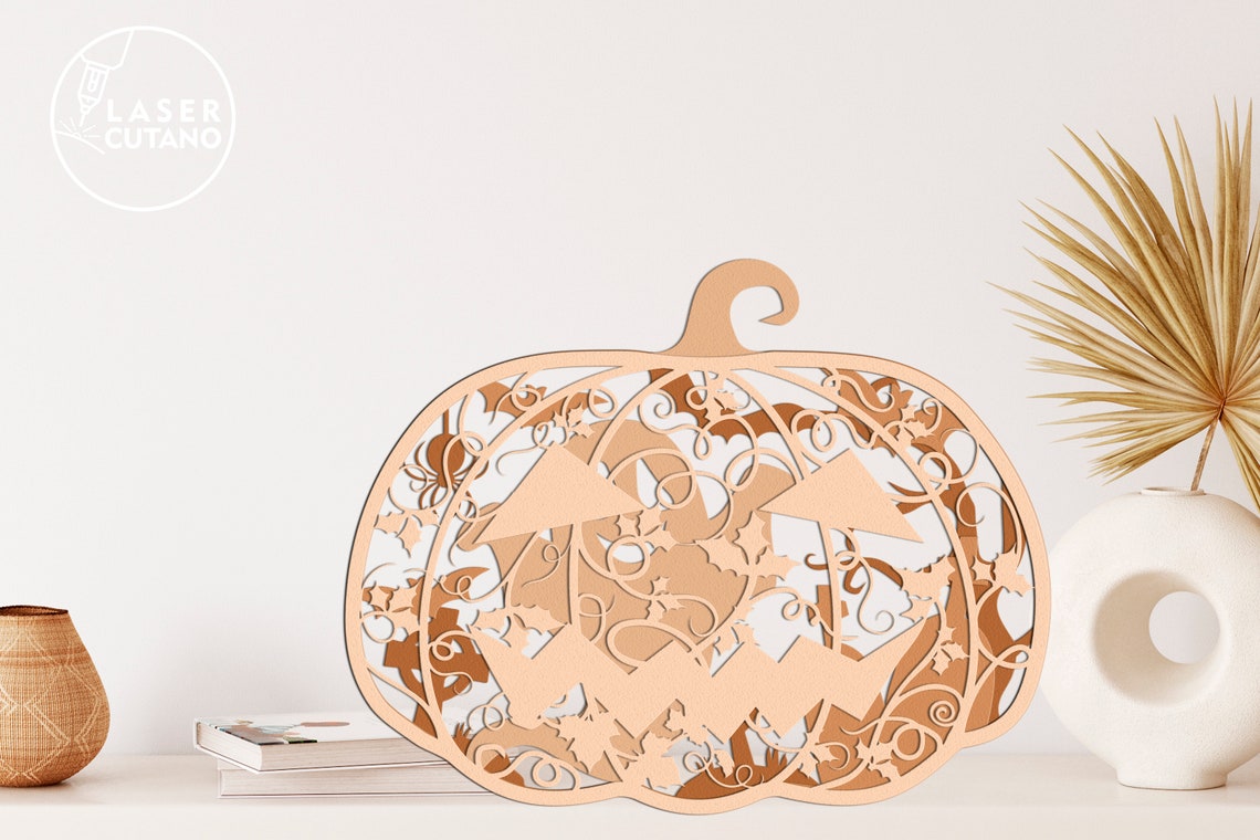 HALLOWEEN Laser Cut Designs PUMPKIN Bundle Laser Cut Files and Laser ...
