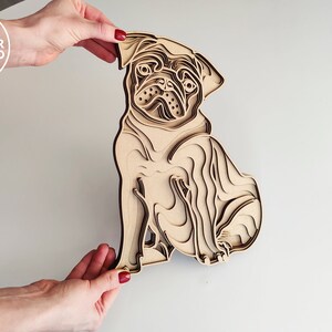 CUSTOM Laser Cut DOG Pet Cat Svg Dxf File and Custom Laser Cut Wood, 3D ...