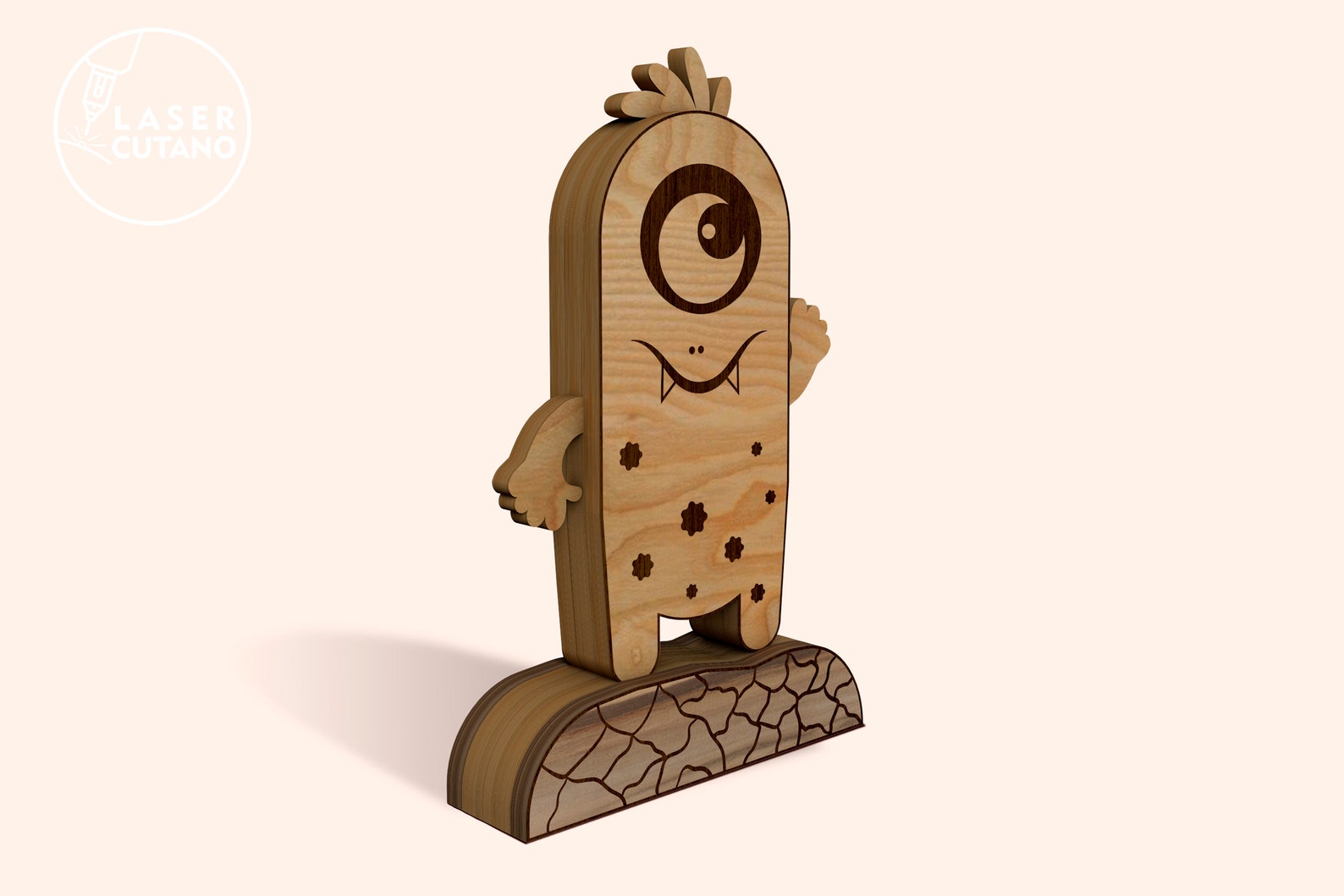 MONSTERS Laser Cut Files Halloween Svg Laser Engraved and - Etsy