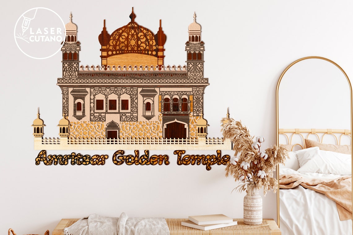 INDIAN TEMPLE Laser Cut Files Buildings Multilayer for Cricut | Etsy