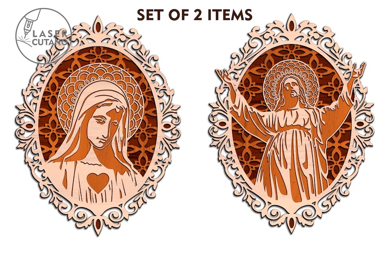 RELIGIOUS Laser Cut Files Svg Icon Dxf Template and Laser Cut - Etsy