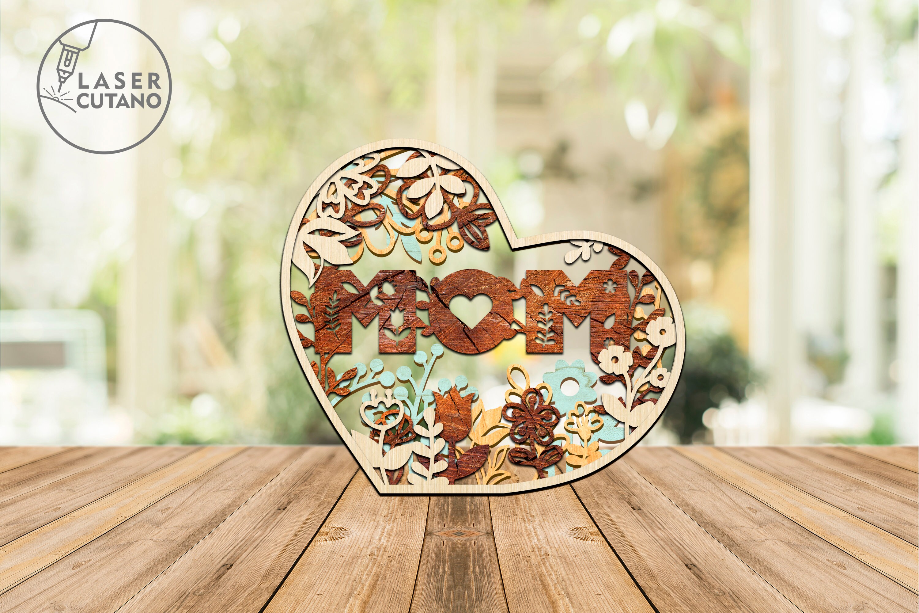 Buy MOM Laser Cut Files Cricut SVG Engraved Mother's Day Cnc Online in ...