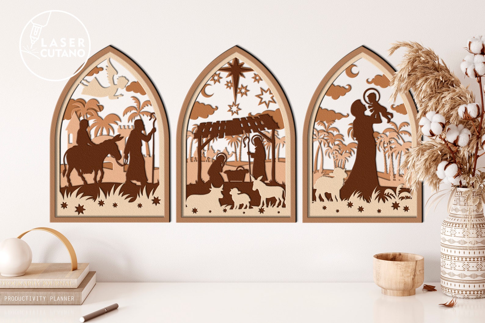Christian Laser Cut File Holy Svg Dxf Laser Cut File Christmas - Etsy