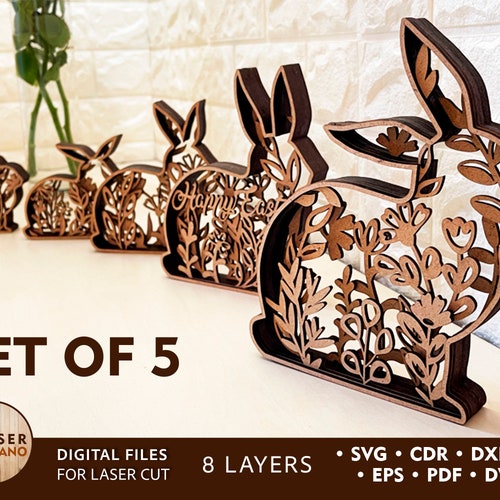 Art & Collectibles Prints lasercut ... dxf png for cricut cdr Happy ...