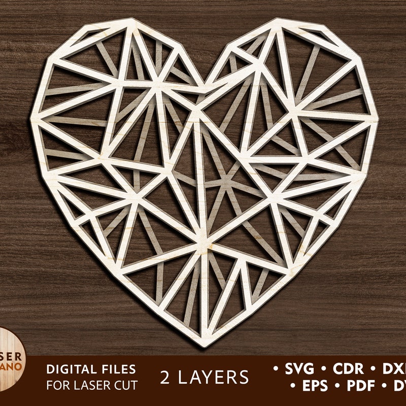 Laser Cut Hearts - Etsy