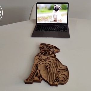 CUSTOM Laser Cut DOG Pet Cat Svg Dxf File and Custom Laser Cut Wood, 3D ...