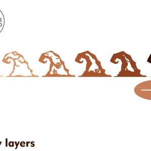 Laser Svg Halloween Laser Cut Files Hat Halloween Glowforge Svg Dxf ...