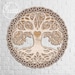 Laser Cut File Tree of Life Wall Art and Tree of Life Wall Decor | #504 ...