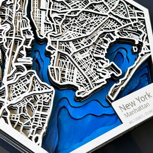 New York Map Laser Cut File and New York Svg, NY Map Laser Burn Svg and ...