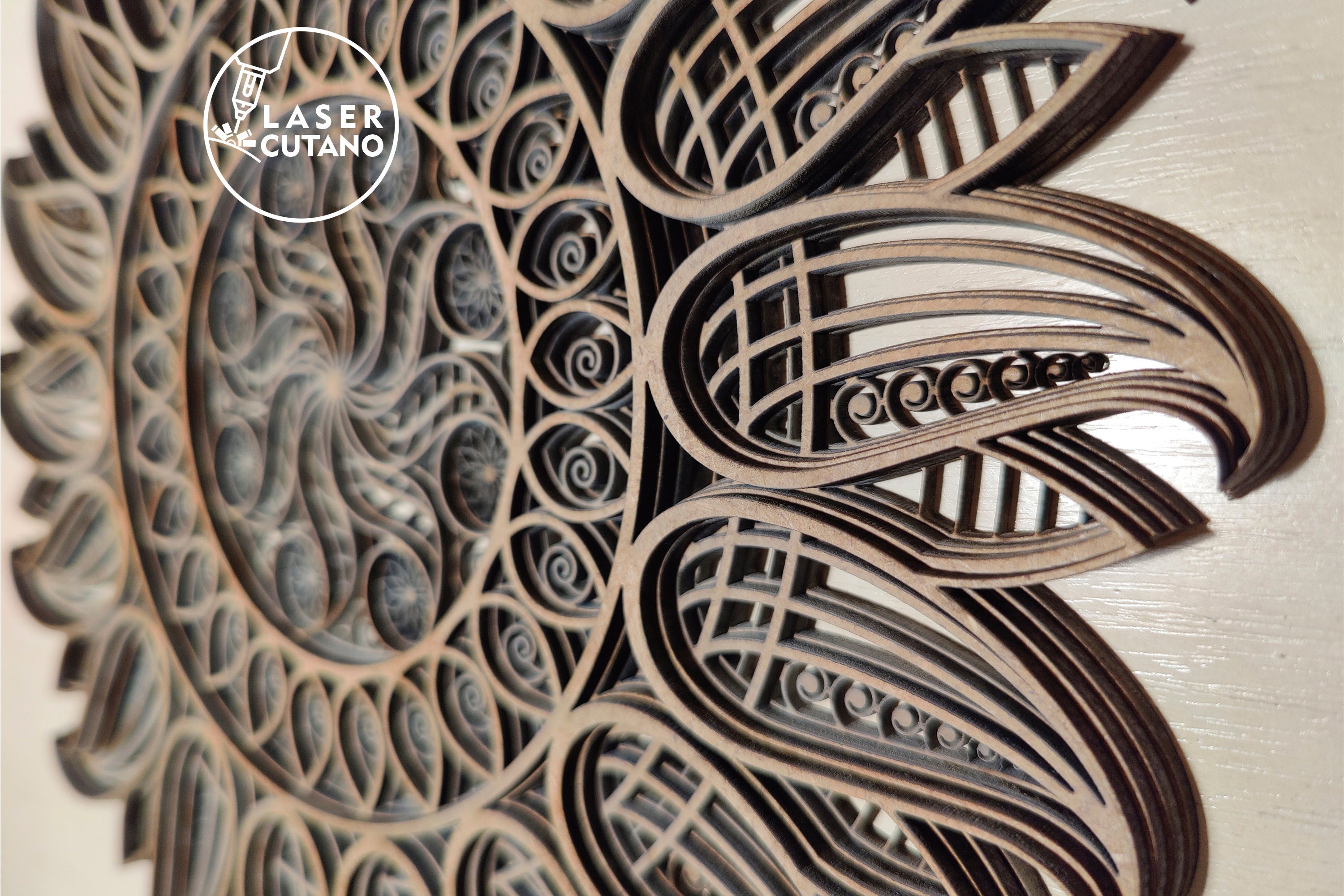 Multilayer Laser Cut Files the Sun and the Moon Designs - Etsy Canada