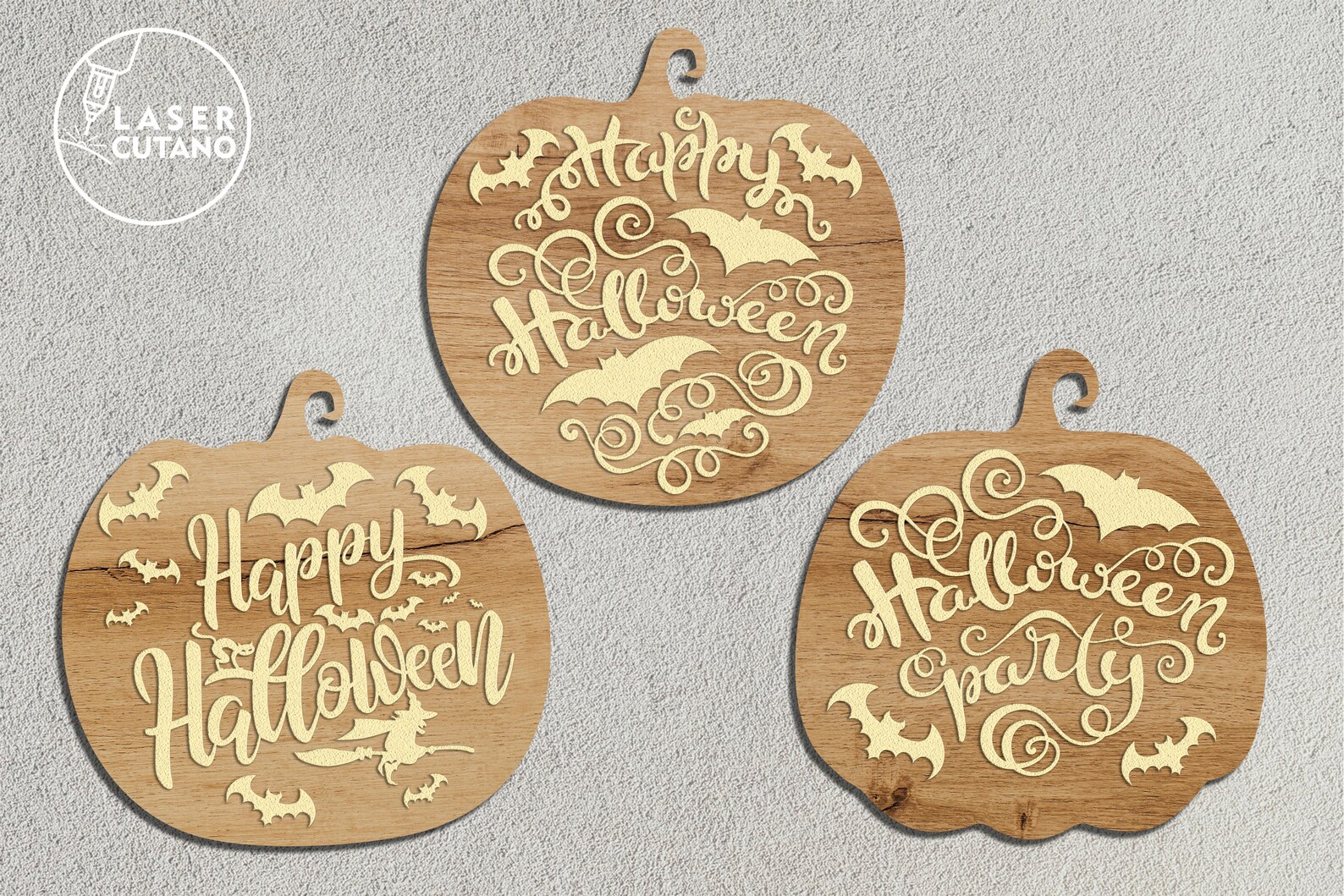 HALLOWEEN PUMPKIN Laser Engraved Svg Laser Cutting File & Pumkin Laser ...