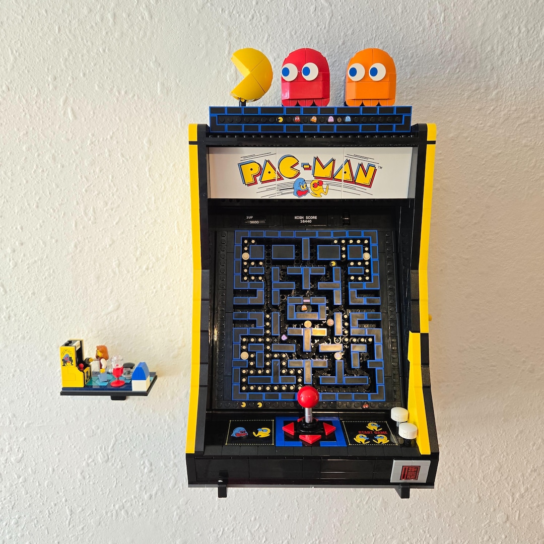 Wall Mount for LEGO® PAC-MAN Arcade (10323) - Etsy
