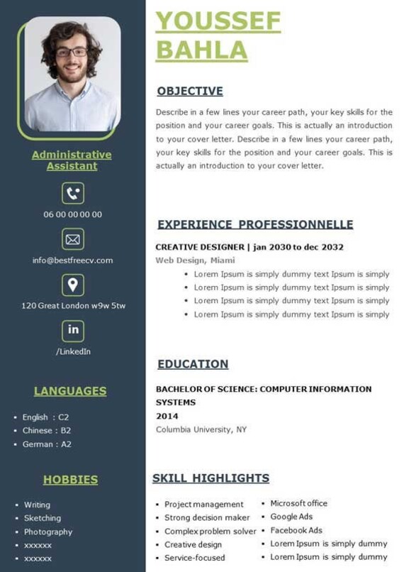 Cool Business Resumes