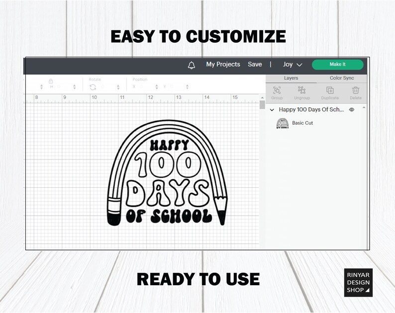 Retro Happy 100 Days of School Svg Png Sublimation Groovy 100 - Etsy