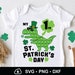 My 1st St Patricks Day Svg, Boy First St Patricks Day Shirt Svg, Funny ...