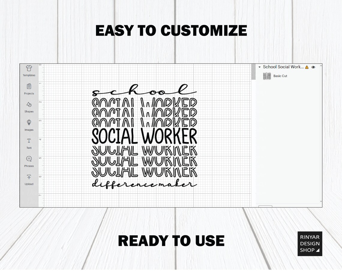 School Social Worker Svg Social Worker Svg Counselor Gift - Etsy