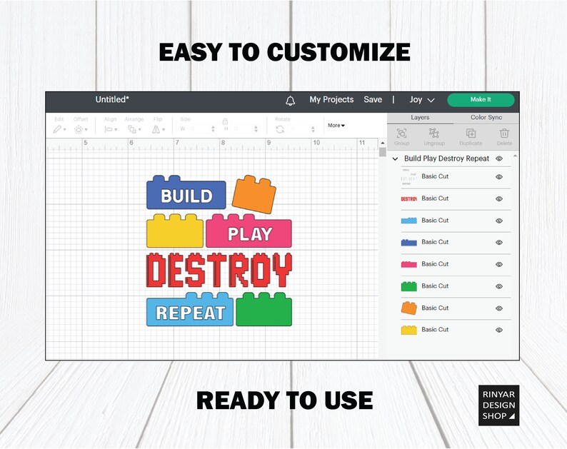 Build Play Destroy Repeat Svg Future Engineer Svg Colorful - Etsy