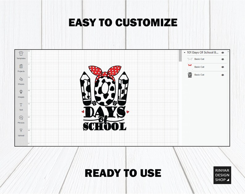 101 Days of School Girl Kids Svg, 100th Day Smarter Svg, Dog Dalmatian ...