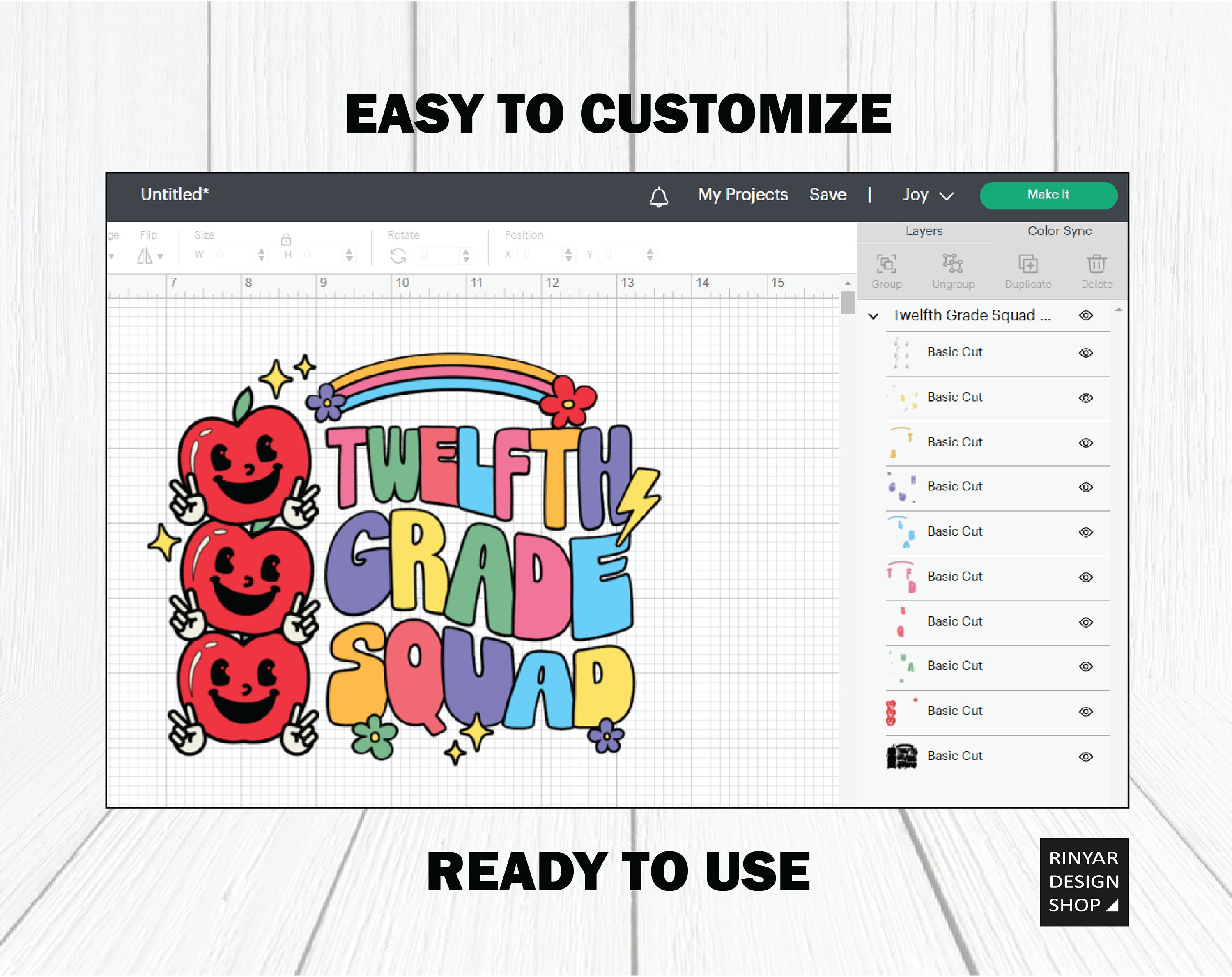 Twelfth Grade Squad Apple Rainbow Svg Png Sublimation Twelfth - Etsy