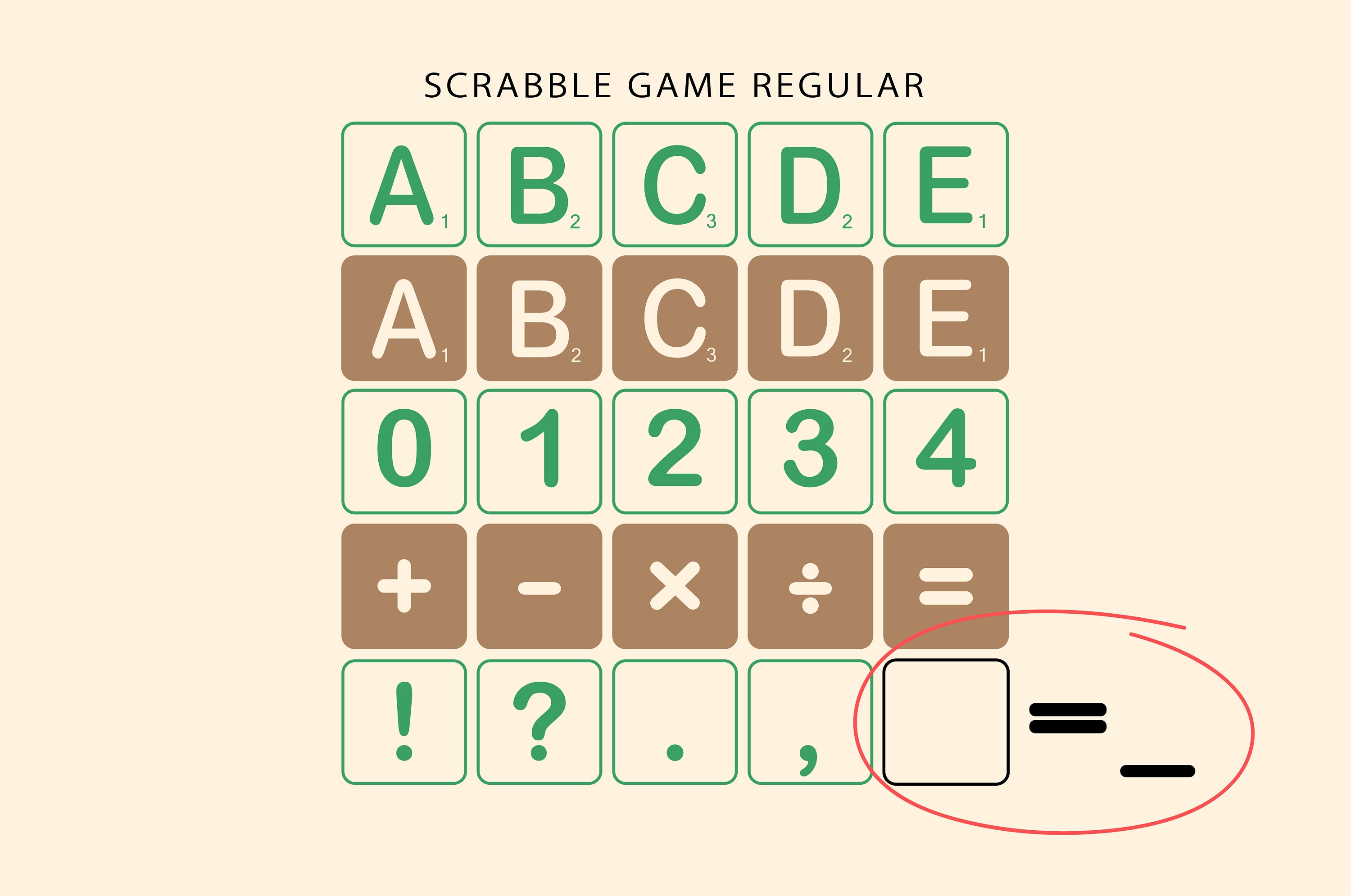 Scrabble Font OTF, TTF, Png, Svg, Game Font, Learning Alphabet ...