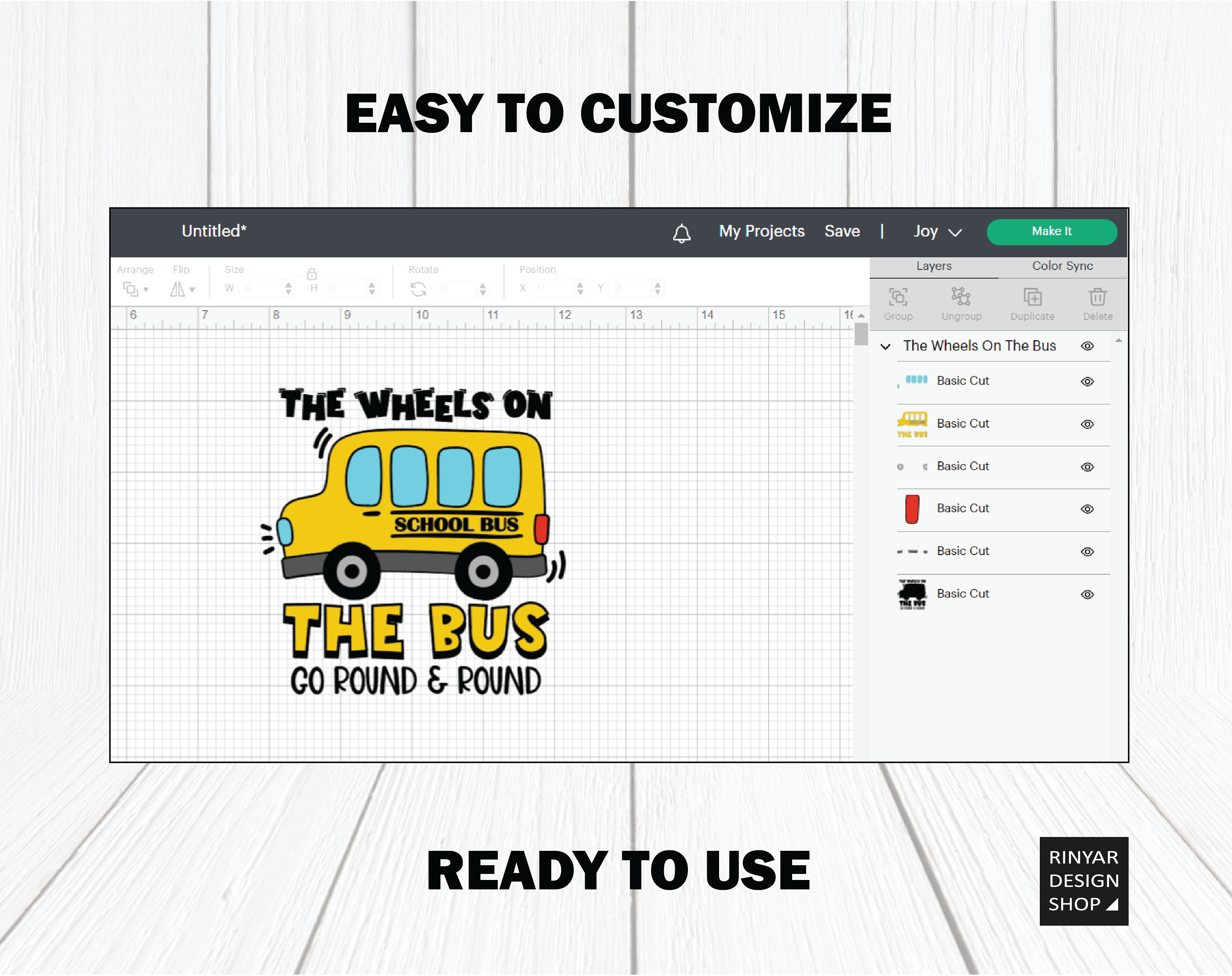 The Wheels on the Bus Go Round and Round Svg First Day of - Etsy