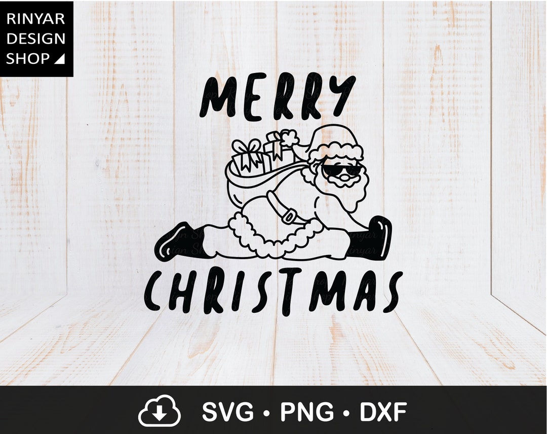 Funny Christmas Svg, Merry Christmas Svg, Santa - Etsy