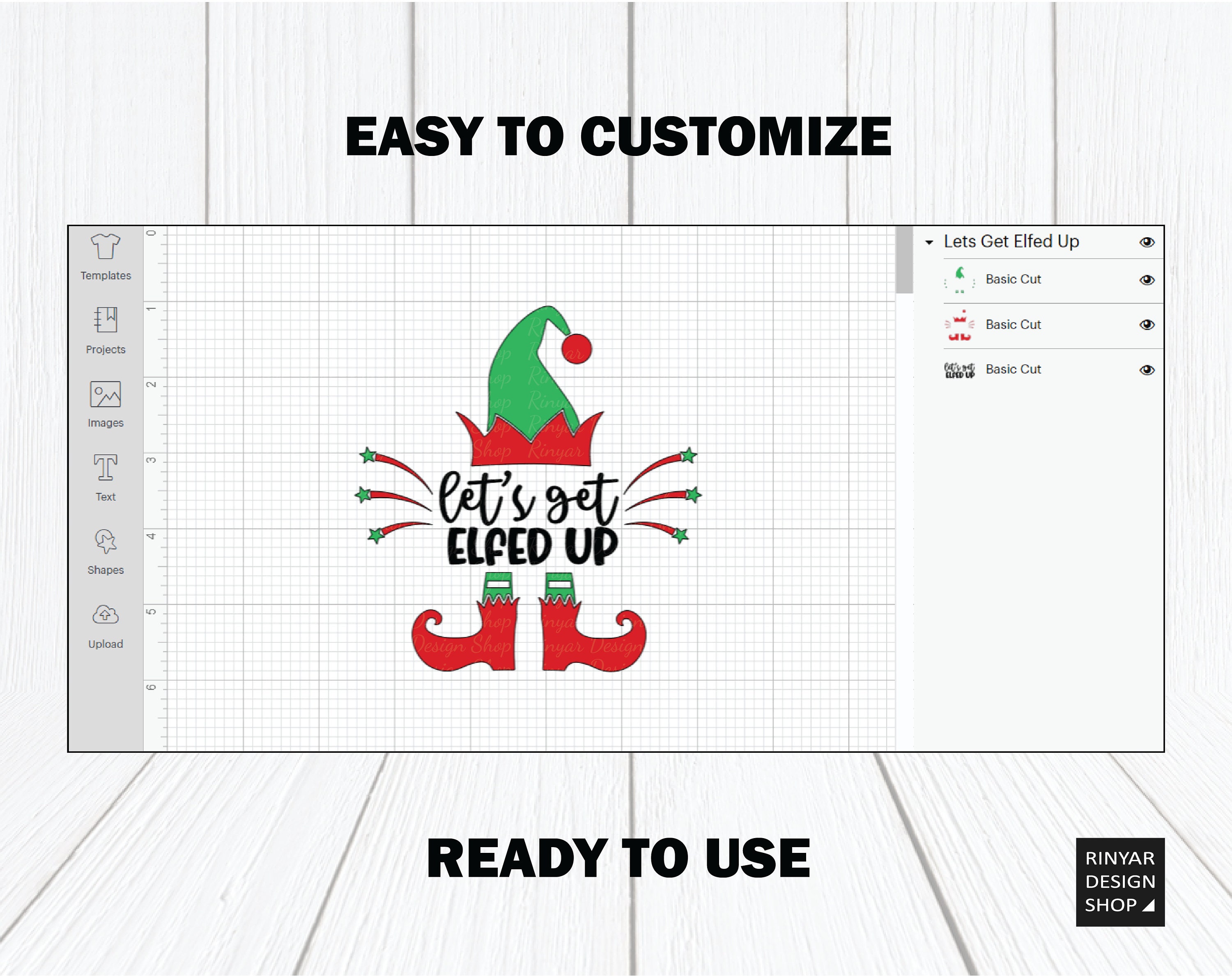 Lets Get Elfed up Svg Christmas Elf Svg Elf Svg Merry | Etsy