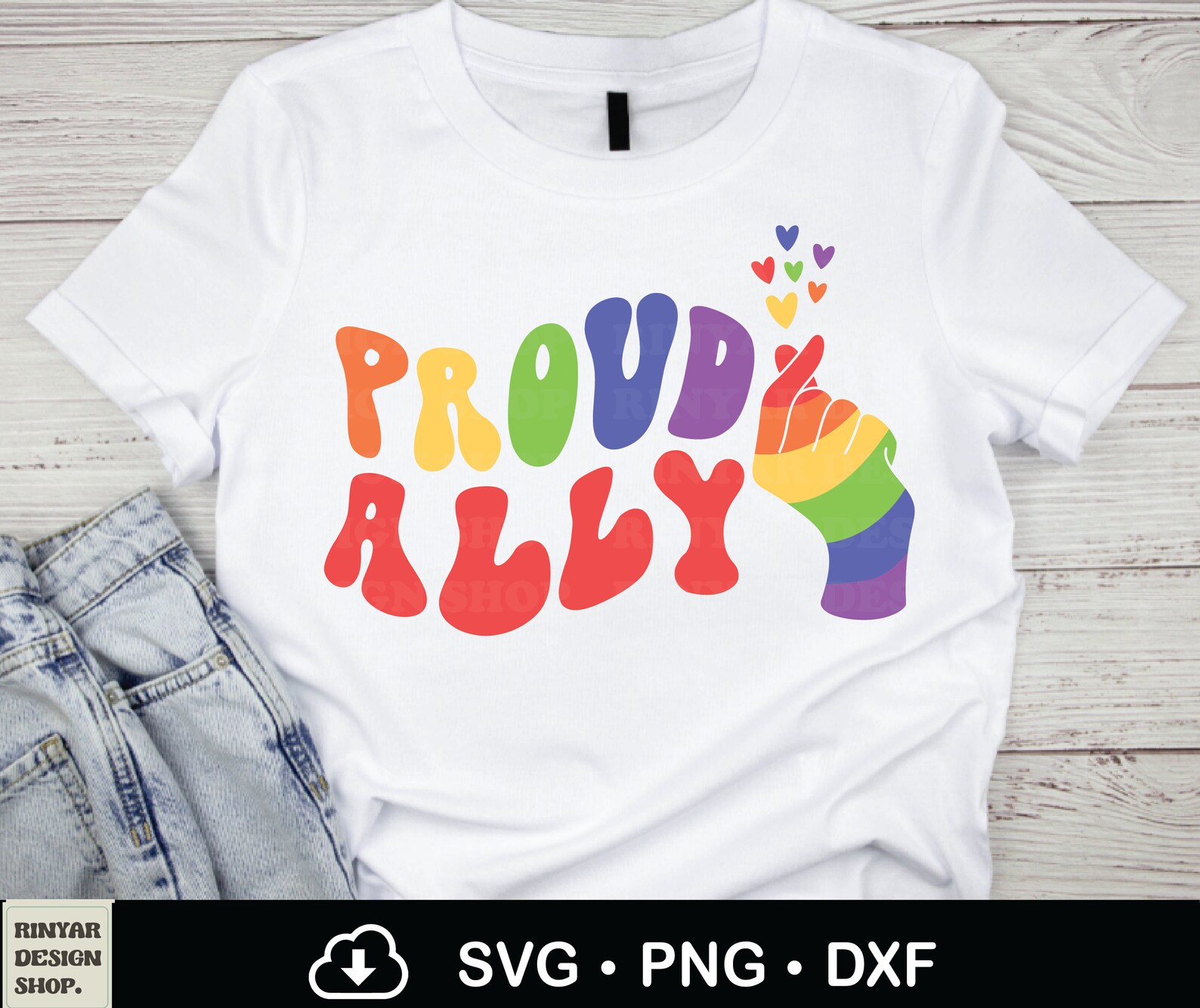 Proud Ally Svg Fun Straight Ally Gay Svg Straight Against - Etsy