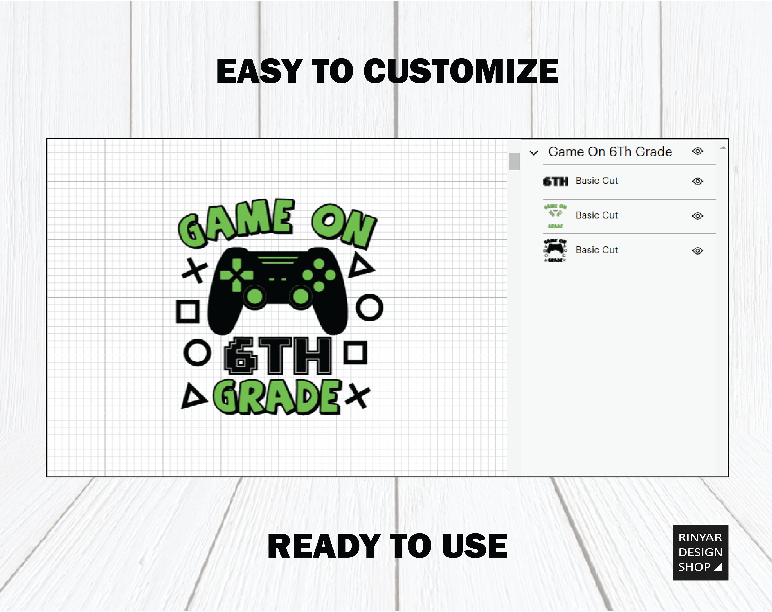 Game on 6th Grade Svg Sixth Grade Svg 6th Grade Sublimation - Etsy