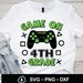 Game on 4th Grade Svg, Fourth Grade Svg, 4th Grade Sublimation, Back to ...