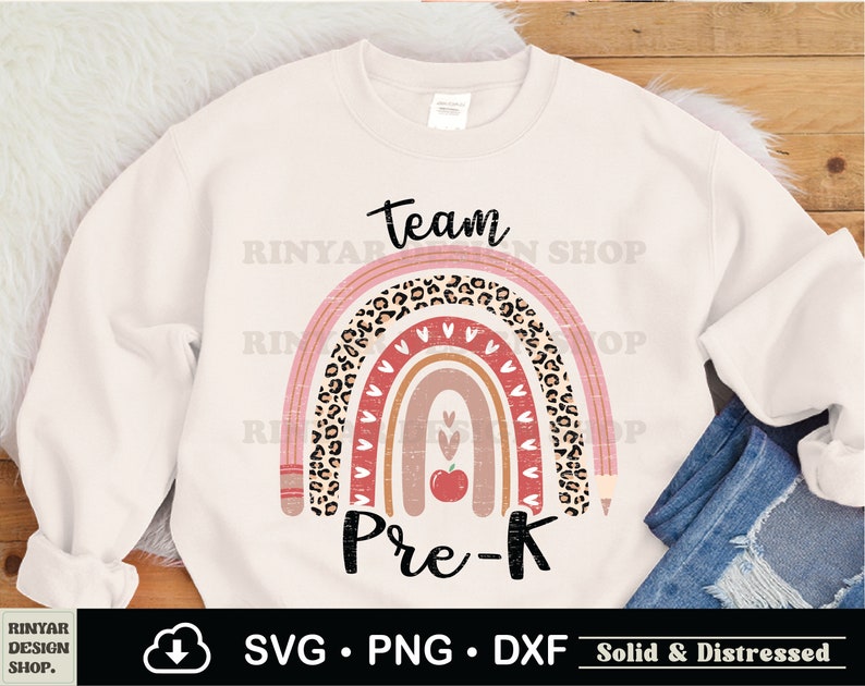 Team Pre-k Svg Pre School Squad Svg Back to School Svg - Etsy