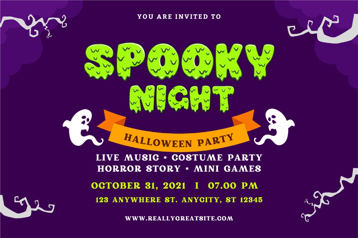 Zombie Drip Spooky Halloween Font, Halloween Theme Display Font Fun ...