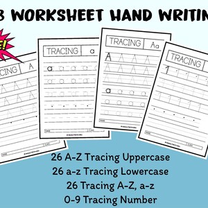 Bundle Tracing Fonts & Worksheets | 7 Fonts + 88 Pages | Cricut ...