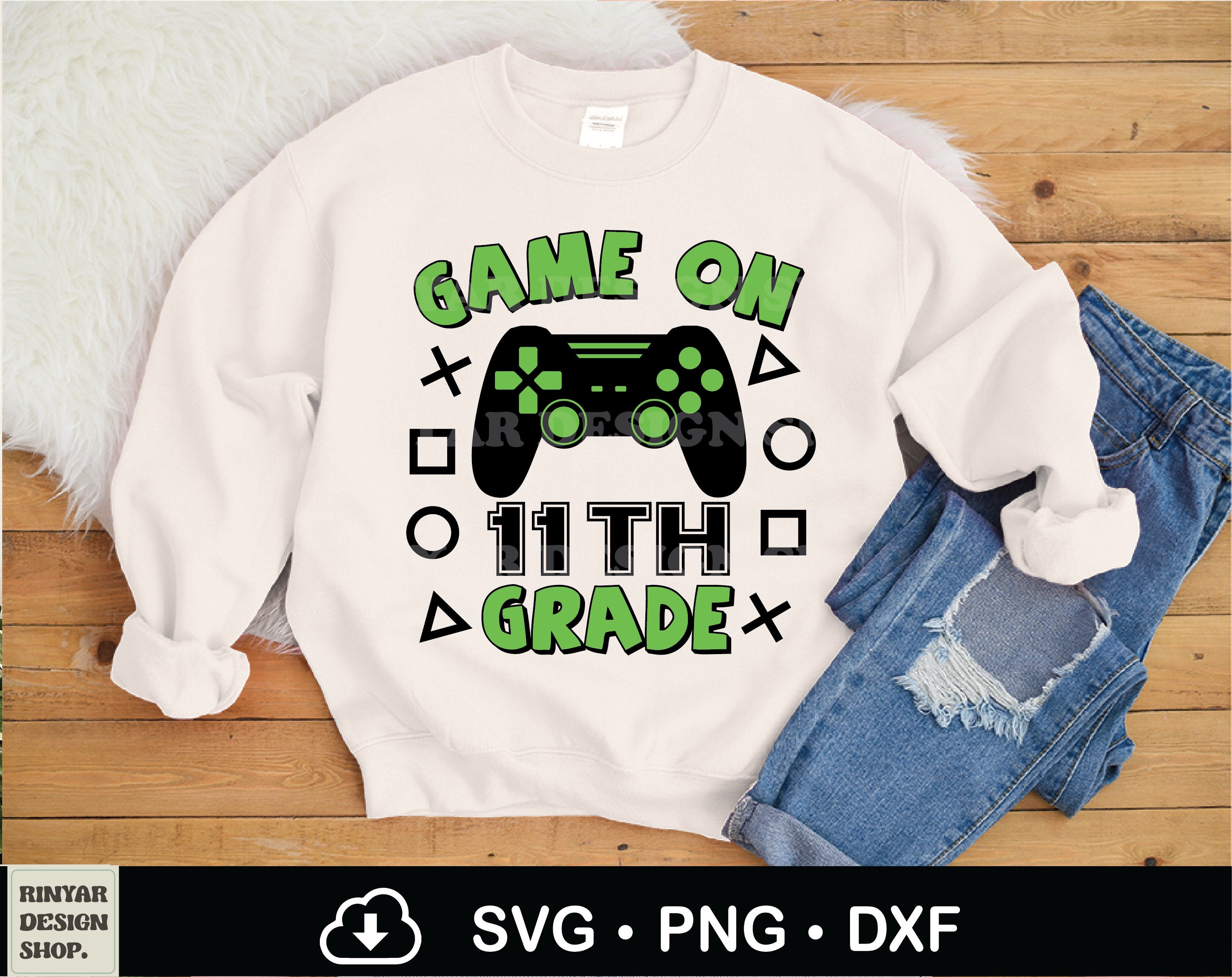 Game on 11th Grade Svg Eleventh Grade Svg 11th Grade - Etsy