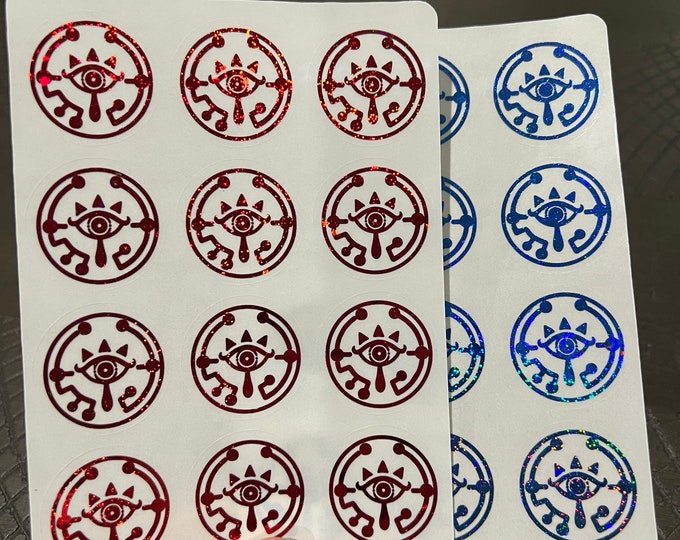 Sheikah Eye Decal - Etsy