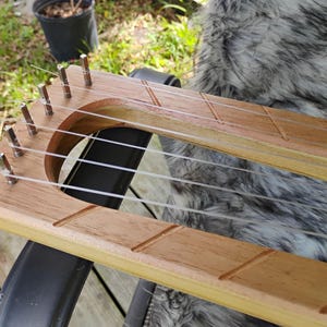 Anglo Saxon Lyre Traveler wolf - Etsy