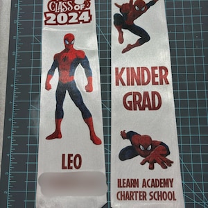 Spider Pre-k Kindergarten Elementary Graduation Stole [rushing Shipping ...