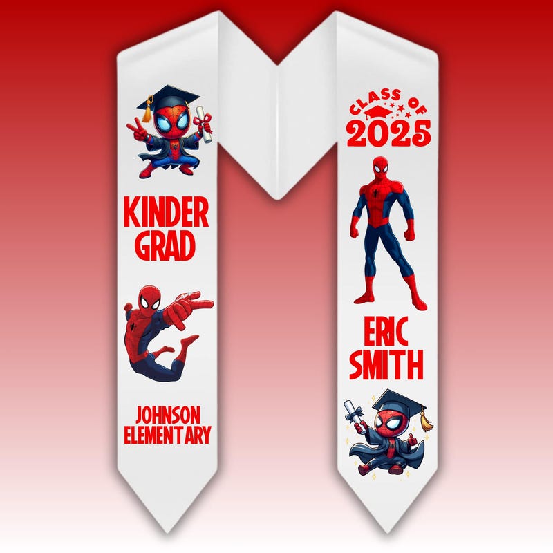 Spiderman Graduation - Etsy