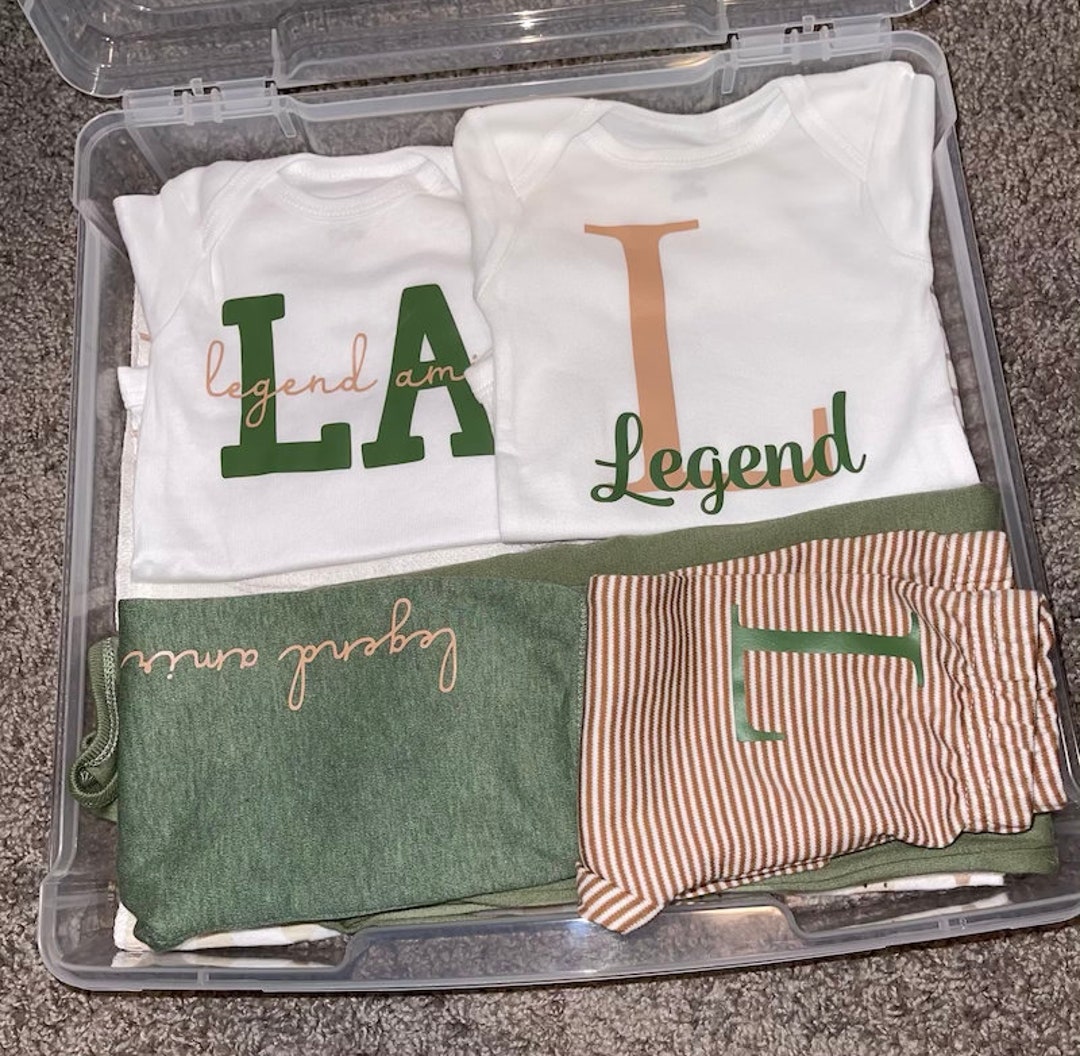 Boys Personalized Baby Box - Etsy