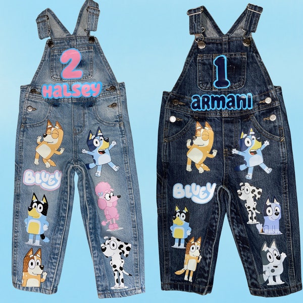 Birthday Overalls - Etsy