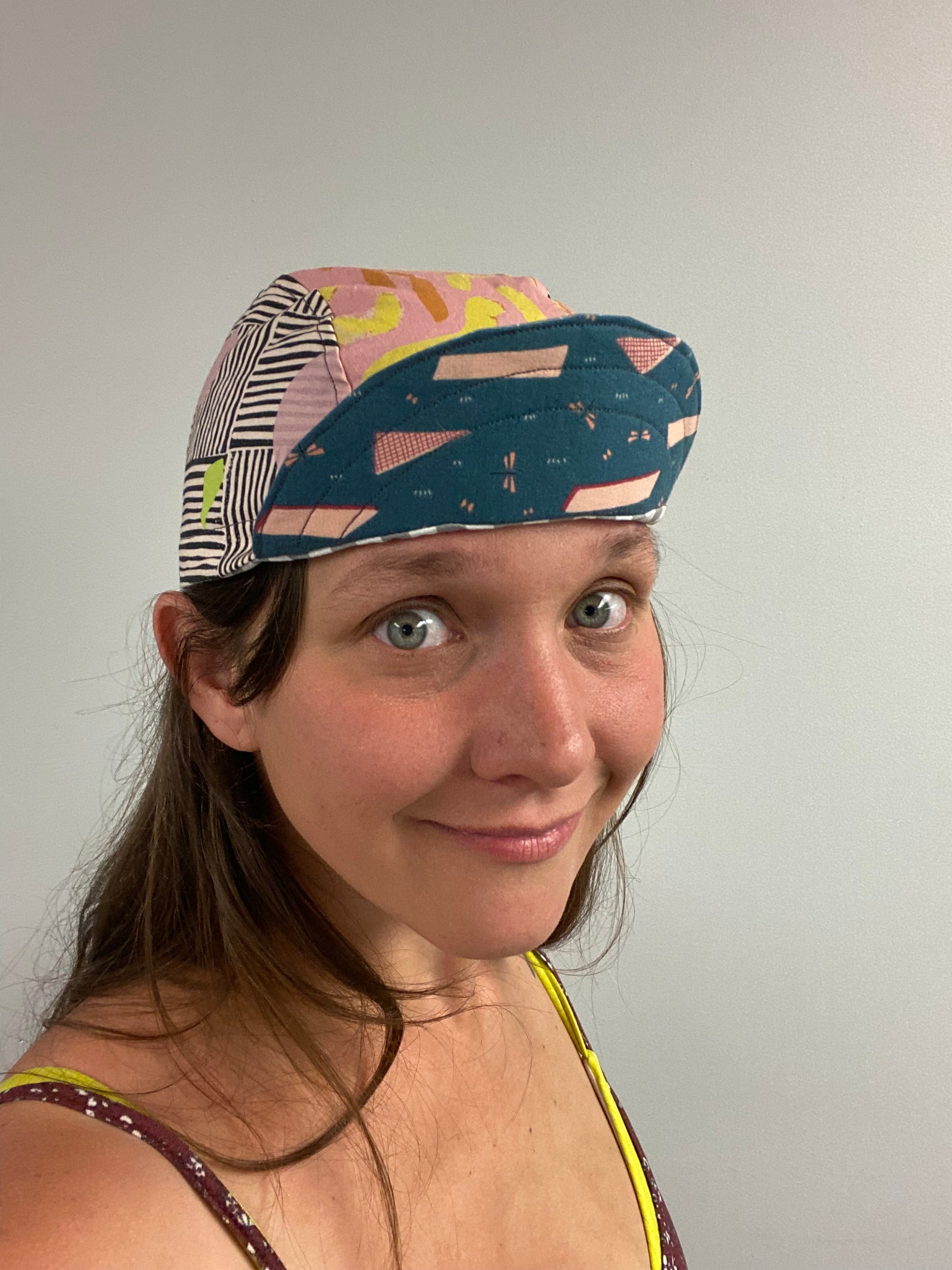 Cycling Cap, Bike Hat, Bike Cap, Kids Cap, 90s Cycle Cap, Flipped Brim ...