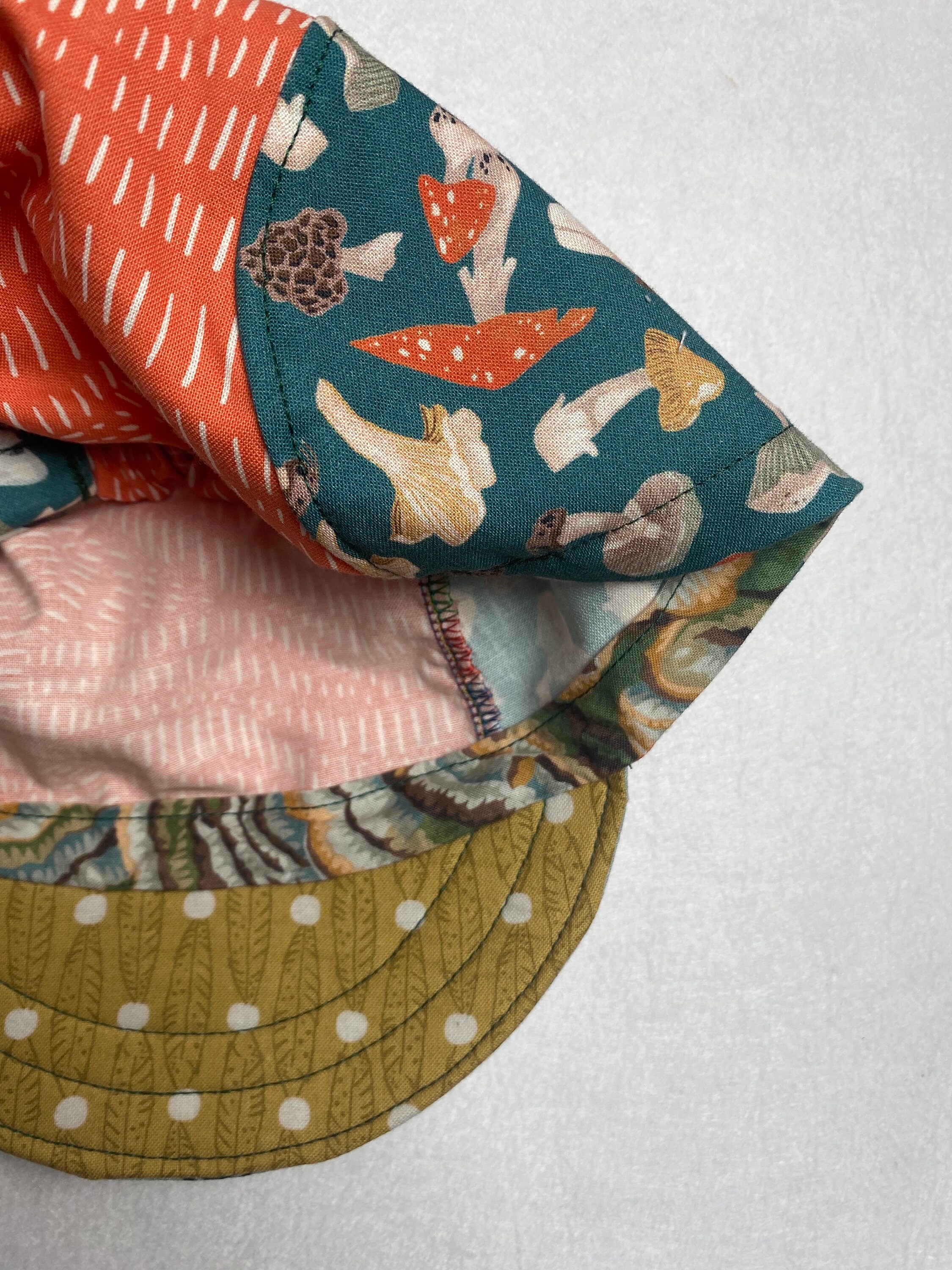 Cycling Cap, Bike Hat, Bike Cap, Kids Cap, 90s Cycle Cap, Flipped Brim ...