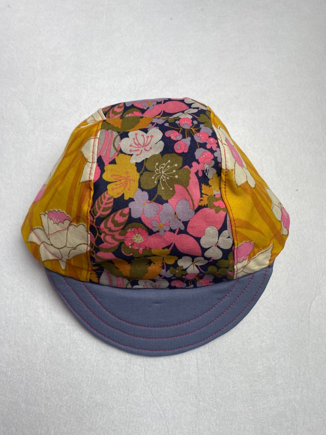 Cycling Cap, Bike Hat, Bike Cap, Kids Cap, 90s Cycle Cap, Flipped Brim ...