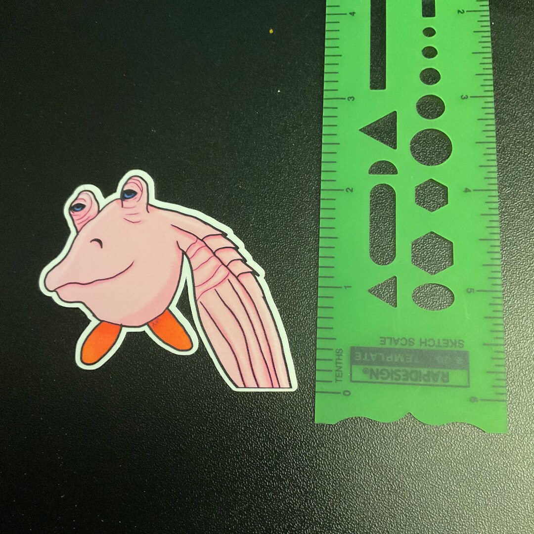 Jar Jar Binks Kirby Sticker - Etsy
