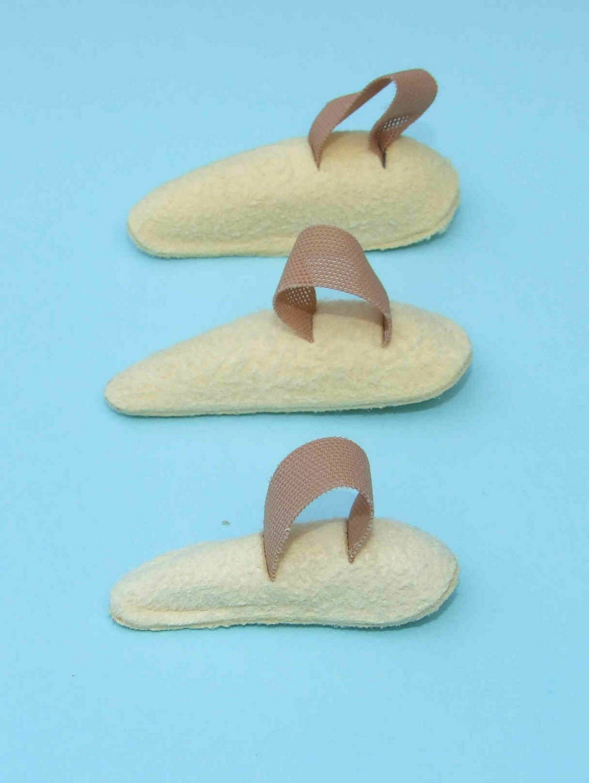 Chamois Leather Toe Props/ Supports/ Cushions Elastic Net Loops, 40 New ...