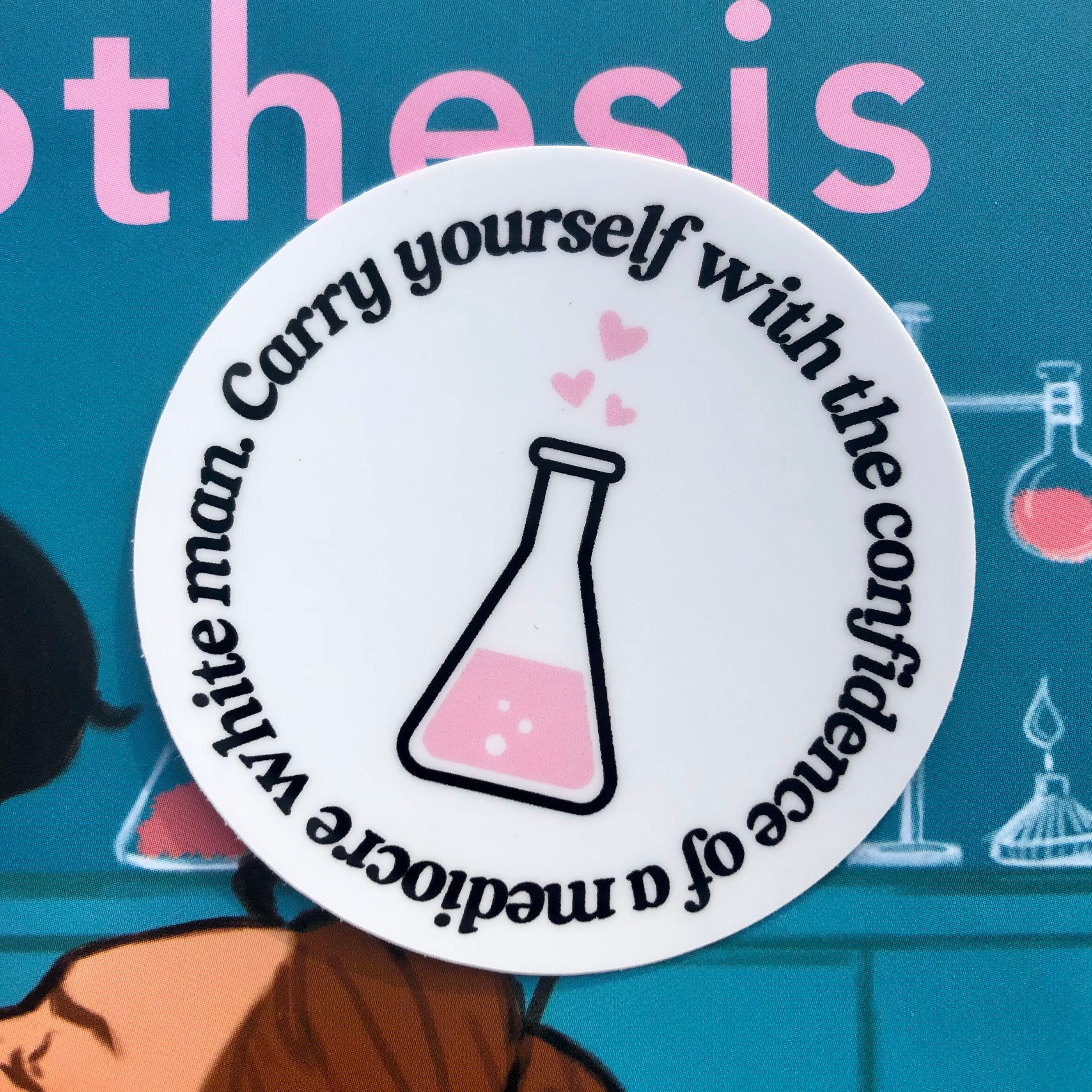 Mediocre White Man _ Stickers _ the Love Hypothesis - Etsy