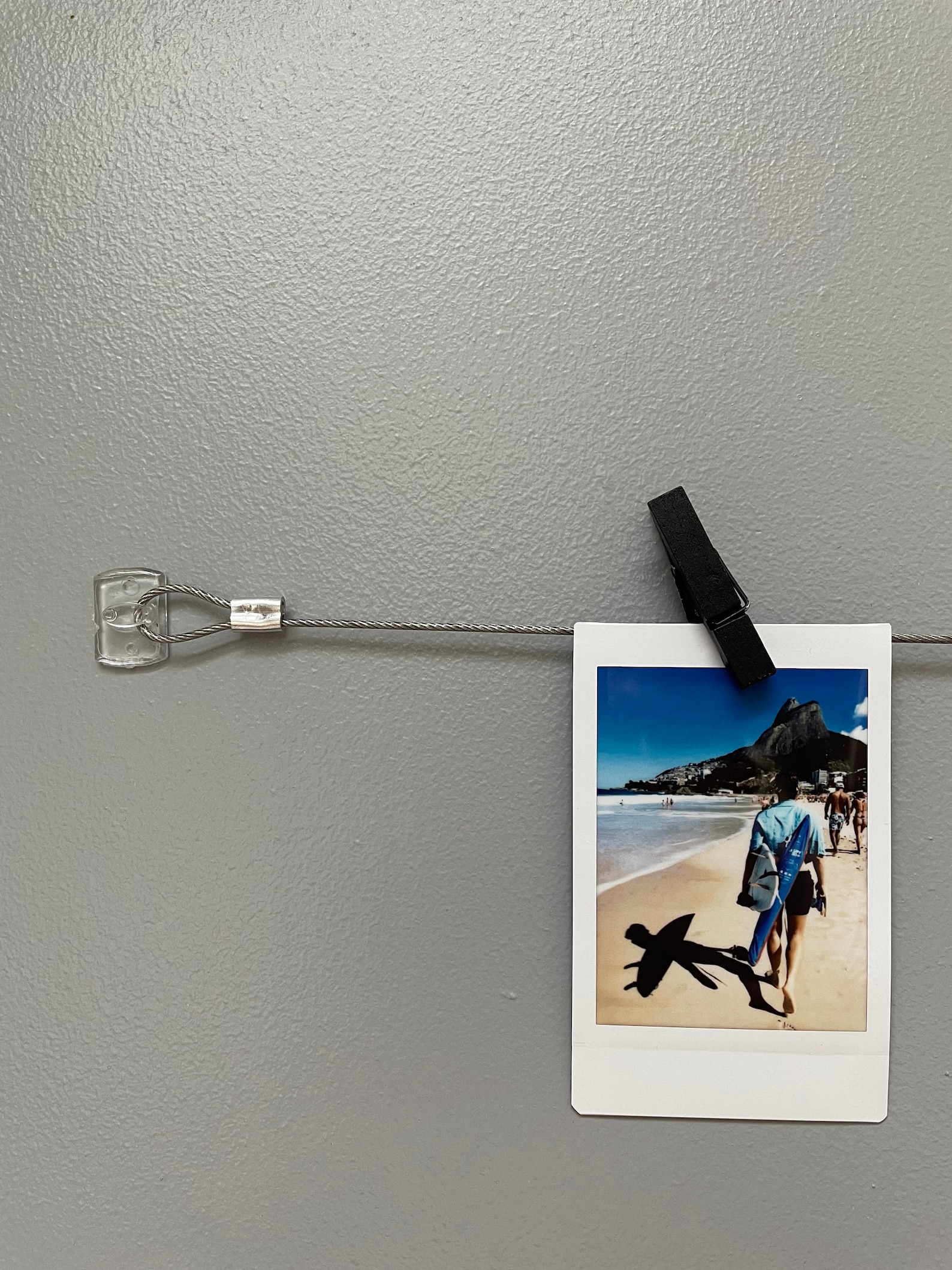 Cable Photo Display // Cable Photo Holder // Instax Mini Prints ...