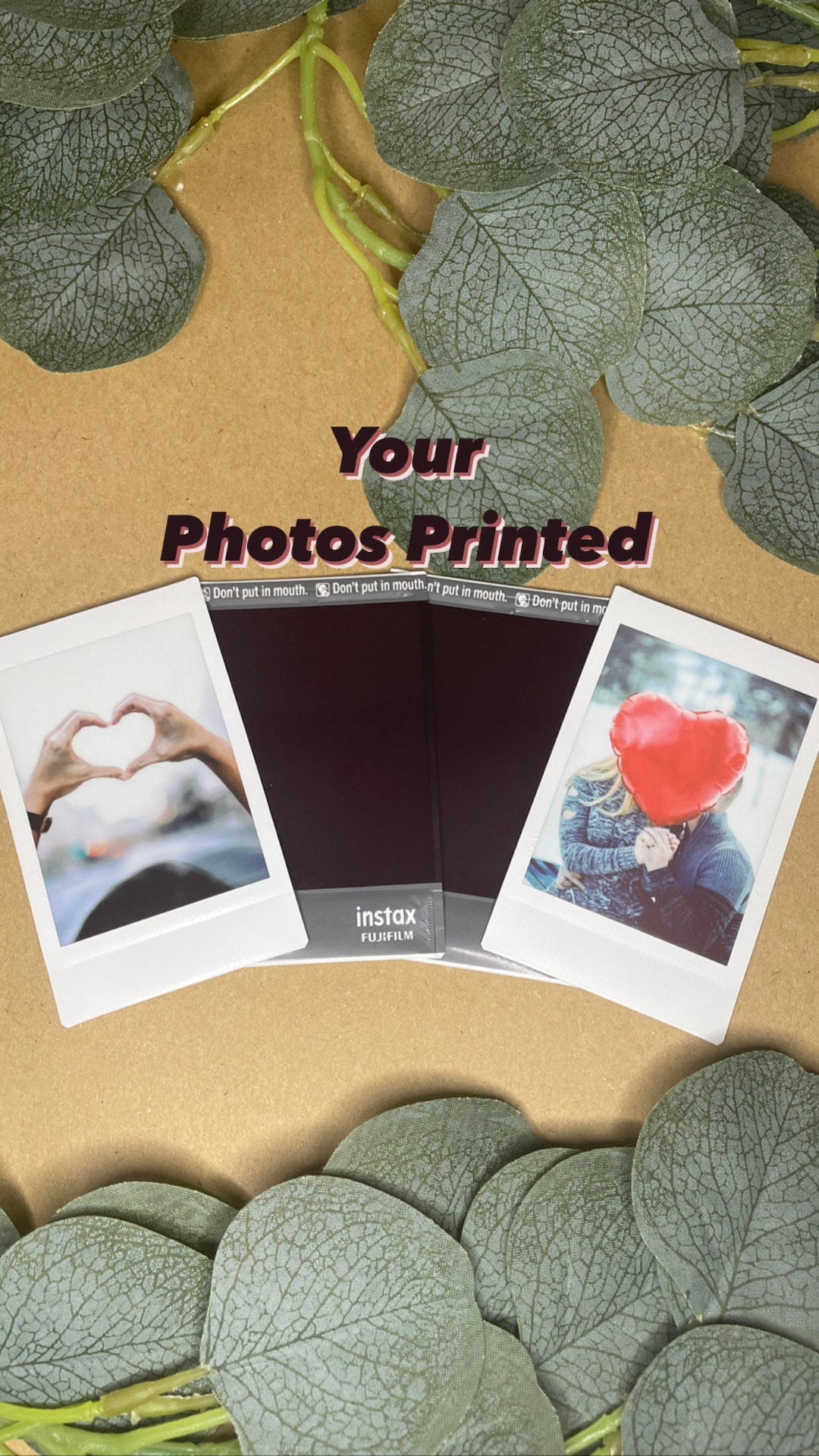 Custom Instax Mini Prints – Personalized Photos With White Border, 90’s ...
