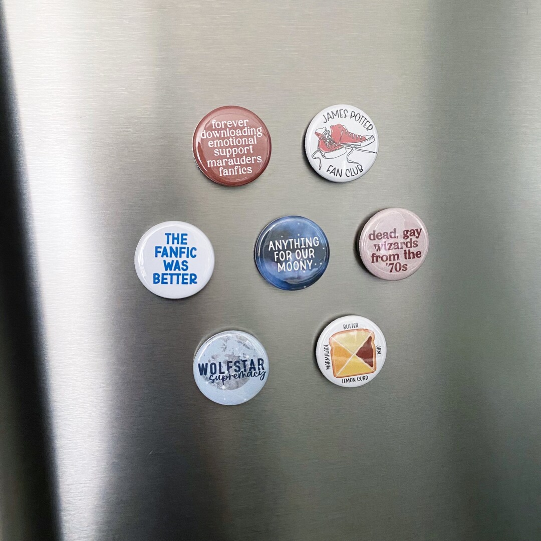 Marauder Fanfic Refrigerator Magnet Set, Marauder Fridge Magnets - Etsy